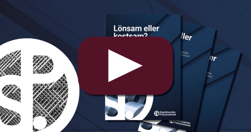 Webbinarium: Lönsam eller kostsam? – Policyinstitutet